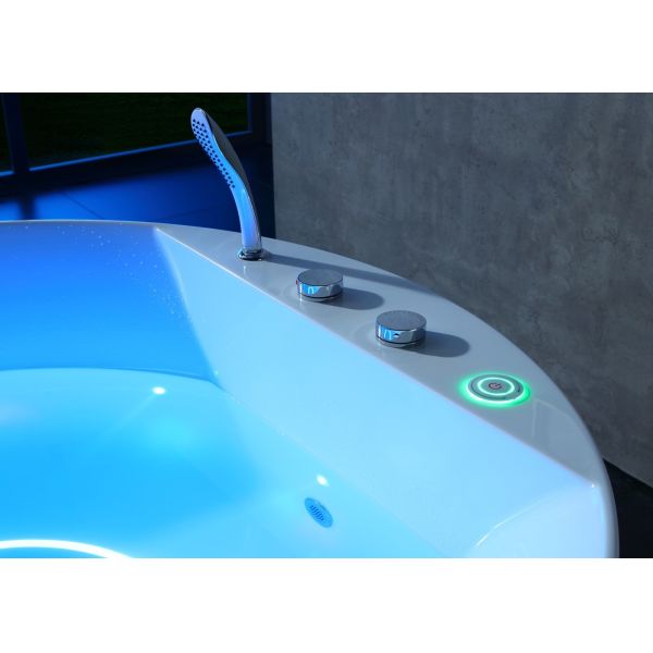 Quality Massage Bathtub With One Piece Led Bottom Light Strip for sale