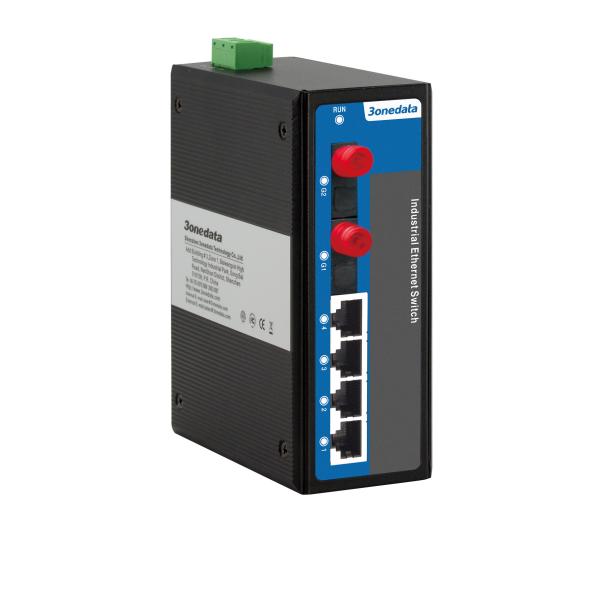 Quality 6-Port Mietal Case Industrial Gigabit Ethernet Switch , 48VDC for sale