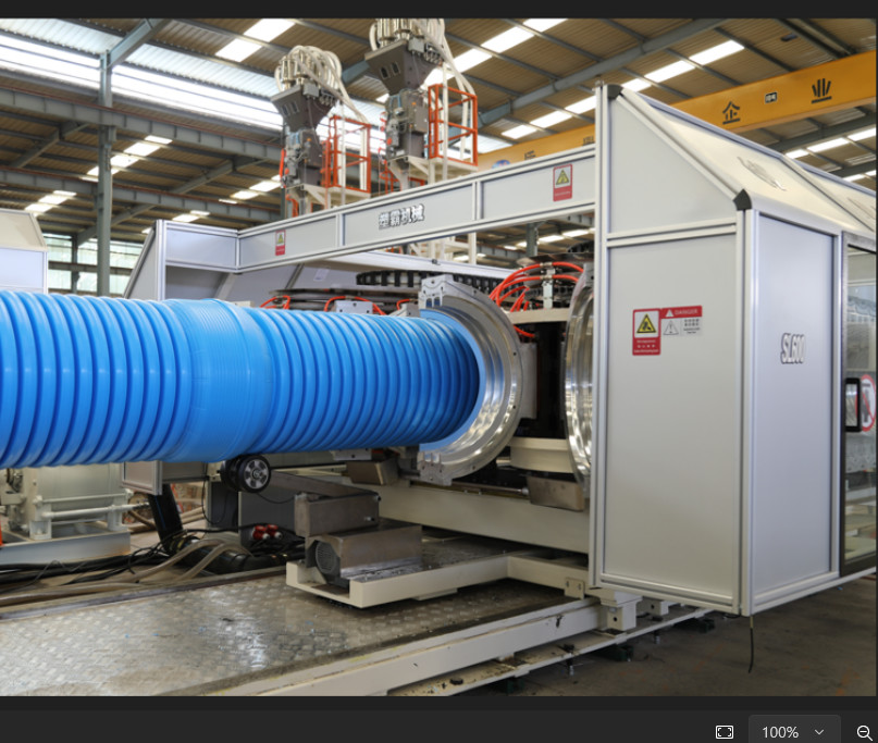 Quality Fully Automatic Corrugated Tube Machine Plastic PE HDPE Pipe Extrusion Machine for sale