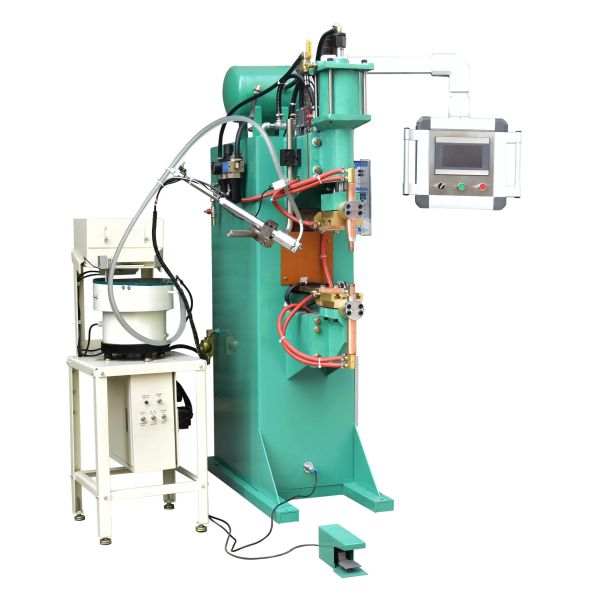 Quality Automatic Feeding System Automatic Nuts Spot Welding for sale