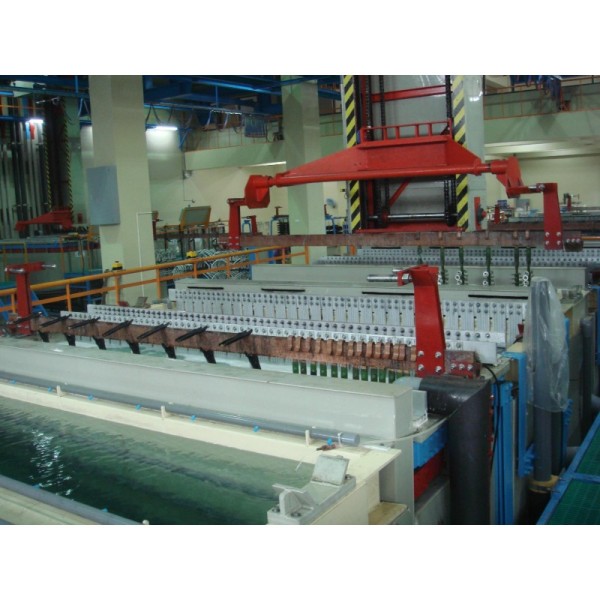 Quality Customizable Automatic Anodizing Line with 4 Coloring Tanks for Aluminum Part Aesthetics for sale