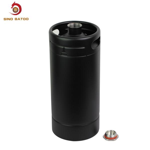 Quality 3.8L SS304 Pressurized Mini Keg , FDA Portable Beer Tap System for sale