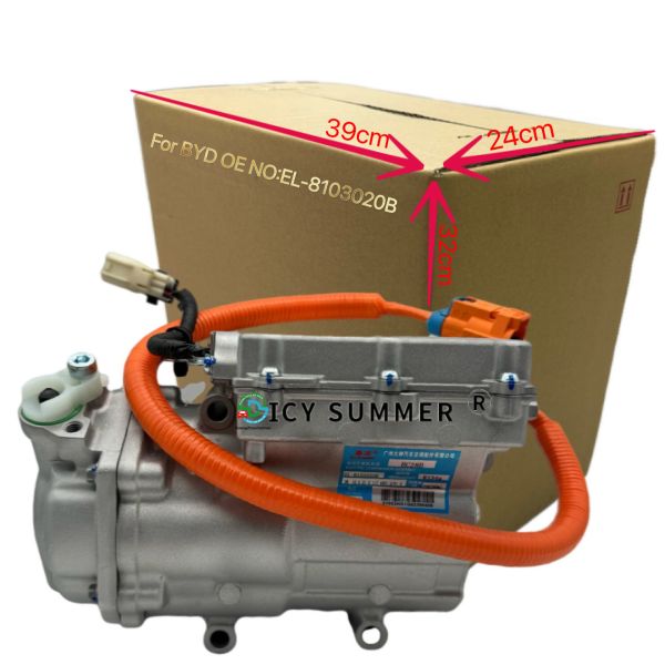 Quality EL-8103020B Electric Car AC Compressor For BYD BC28B 350.4V EV Air Conditioning for sale