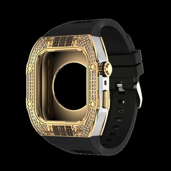 Quality Carbon Fiber Square 45mm Watch Case With Scratch Resistant Features for sale