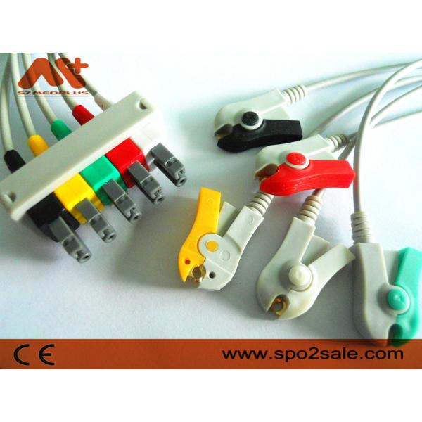 Quality Philips Compatible 5 Lead Clip ECG Leadwire - M1633A for sale
