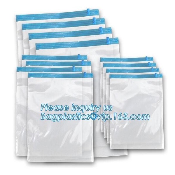 Quality vacuum space bag with hanger, canvas vacuum bag for bedding, vacuum storage bag for home storage, bagplastics, pacrite for sale