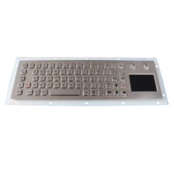 Quality IP65 Dynamic Water Proof Touchpad Keyboard Stainless Steel Industrial Keyboard for sale
