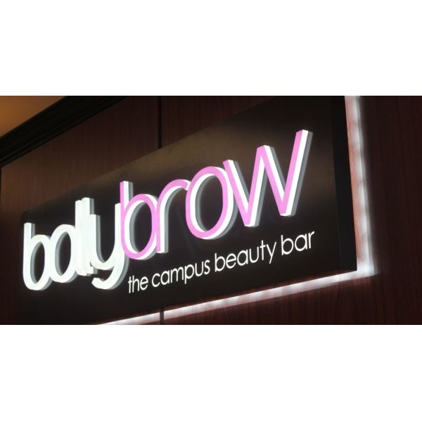 Quality Waterproof Led Backlit Sign Backlit Metal Sign With RoHS Certification for sale