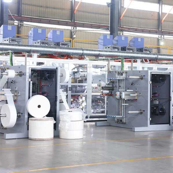 Quality High Efficiency Full Servo Menstrual Panties Making Machine with Oversea for sale
