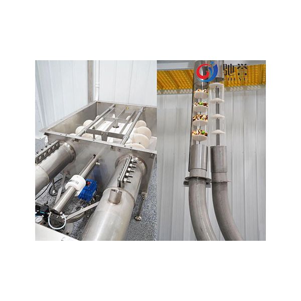 Quality Tube Chain Feeding Conveying System For Powder And Granules With Dosing Equipment for sale