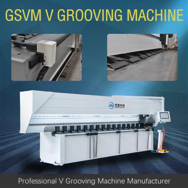 Quality Vertical Electric Grooving Machine CNC V Grooving Machine For Home Decoration for sale