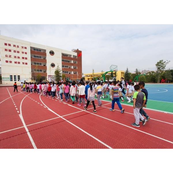 Quality Polypropylene Modular Sports Flooring Removable for sale