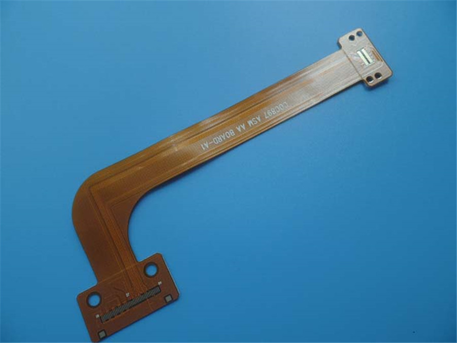 Quality Multilayer flexible PCBs Polyimide PCBs Printed Circuit Gold FPC with 0.25mm for sale