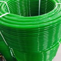 Quality Color Rough Polyurethane Round Belt For Textile Pu Drak Green 30m/Roll for sale