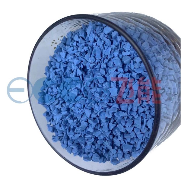 Quality UV Restitance EPDM Rubber Granules Playground Flooring Surface Scrap for sale
