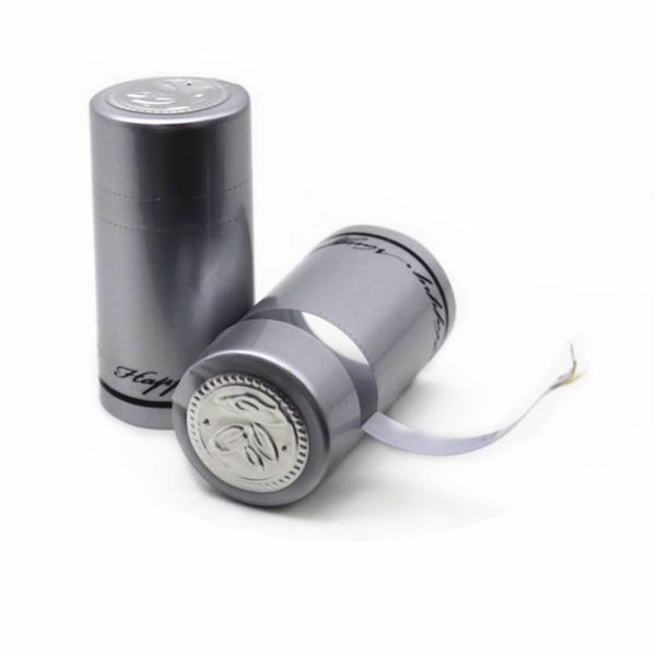 Quality Customized PVC 62x30mm Wine Bottle Heat Shrink Capsules For Liquor Bottles for sale