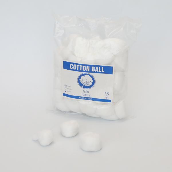 Quality ISO13485 Medical Cotton Balls , Sterile Cotton Wool Balls for sale