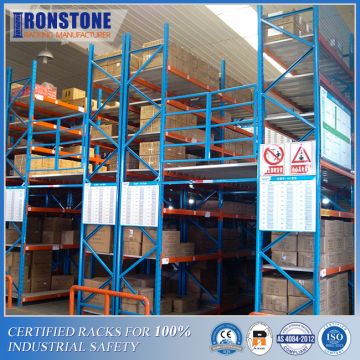 Quality High Density Multi-Level Design Mezzanine Storage Rack for sale
