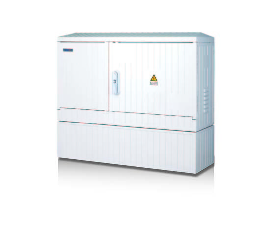 Quality Large Grey Electrical Fuse Panel / Ground Standing Type 30 Amp Distribution Box for sale