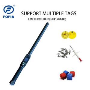 Quality PT290 Long Range RFID Ear Tag Reader Waterproof IP66 134.2KHz For Animal ID Tags for sale
