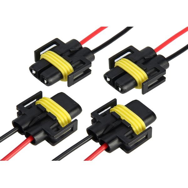 Quality H11 Headlight Plug 20cm Automotive Wiring Harness for sale