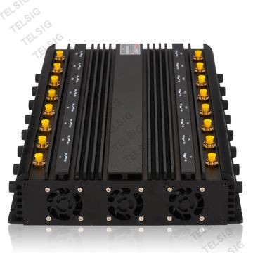 Quality Customized 16 Antenna Cell Phone Signal Blocker 10-50meters Desktop Signal for sale