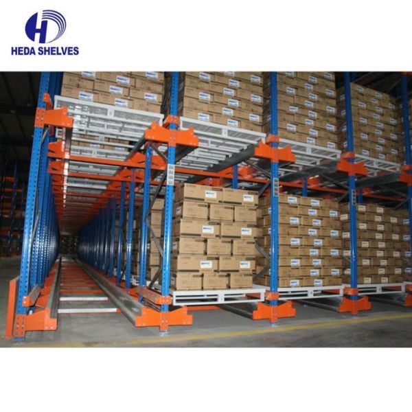 Quality Cold Rolled Steel Shuttle Pallet Racking System 1T- 3T Layer Custom Storage for sale