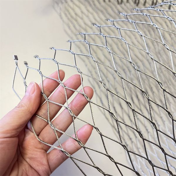 Quality Rock Fall Protection Wire Cable Mesh 7x7 7x19 ferrule or knotted Connection for sale