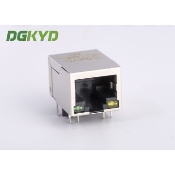Quality KRJ-138ENL 8p8c Network 100 megabit cat6 RJ45 Connector with internal magnetics for sale