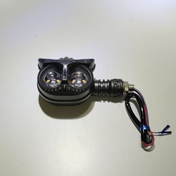 Quality Modified Lamp Motorcycle Black Plastic With Wires Strong Light Super Bright for sale