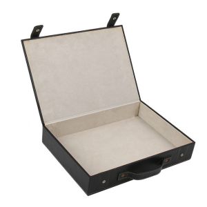 Quality Cardboard Suitcase Gift Box with Handle Box Type Rigid Boxes Printing Handling for sale