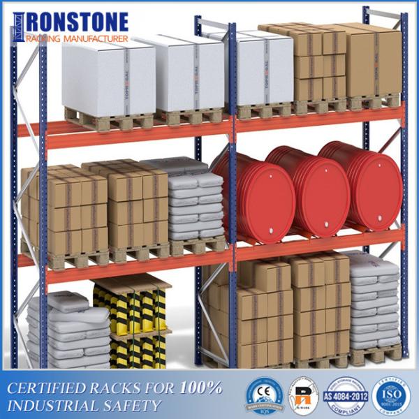 Quality 50mm Pitch Standard Warehosue Selective Pallet Rack for sale