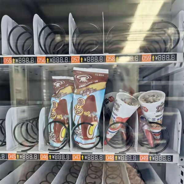 Quality CE Certified Automatic Ice Cream Vending Machine Frozen Ice Cream Vending for sale