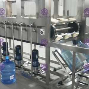 Quality 4600*2000*1800mm L Type 5 Gallon Bottle Filling Machine for sale