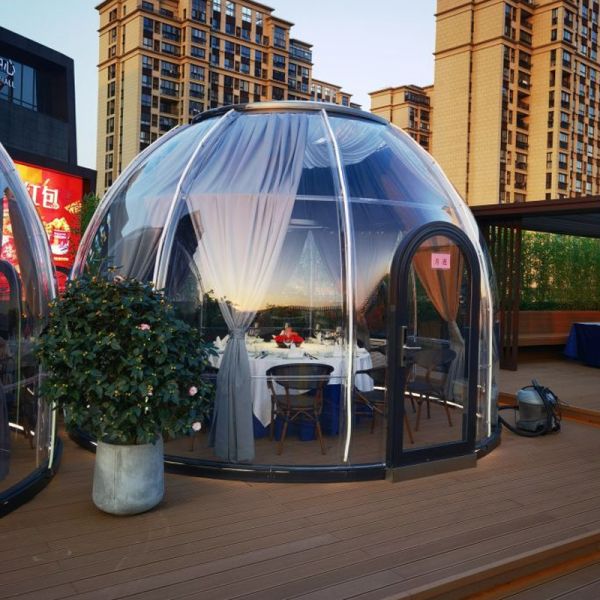Quality Geodesic Tent S Glamping Wide Bandwidth Outdoor Bubble Tents for sale