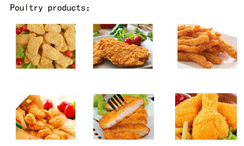 Automatic Battering &amp; Breading Machine Food Processing Line