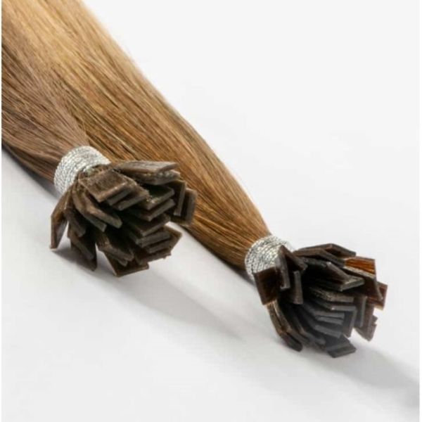 Quality Flat Tip Italy Keratin Prebonded Hair Extensions for European Hair Package Size for sale