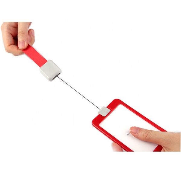 Quality Deyi Custom Logo PVC ID/Badge Holder for sale