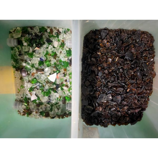 Quality High Capacity Color Sorting Machine For Mixed Glass Plastic Pe Pvc Hdpe for sale