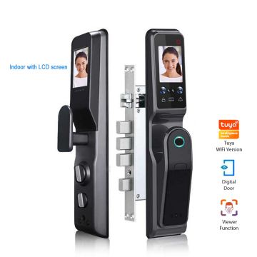 Quality Face/Fingerprint/Palm and Password IC Card Smart Door Lock with TUYA WIFI/TT for sale
