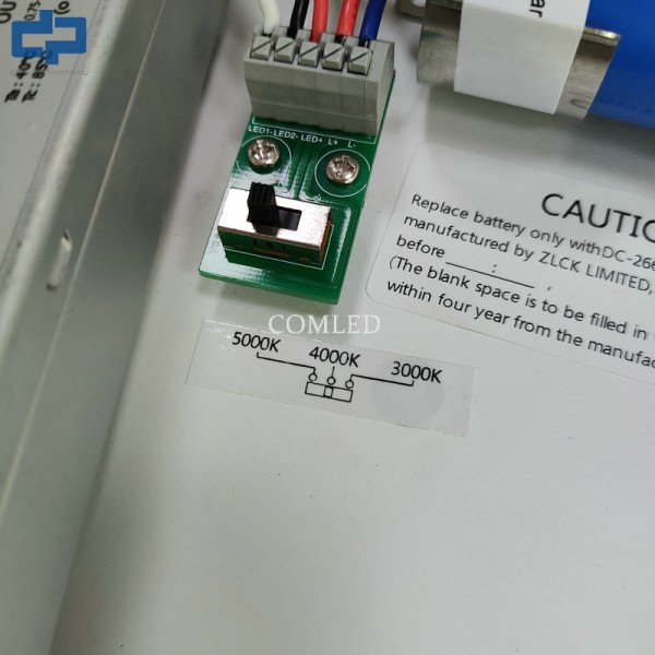 Quality Tri-colour robust LED bulkhead light Emergency led Ceiling Light CCT changeable for sale