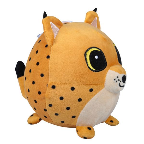 Quality 6 Inch Soft Plush Keychain Toys No Sharp Edge 100% Polyester Material for sale