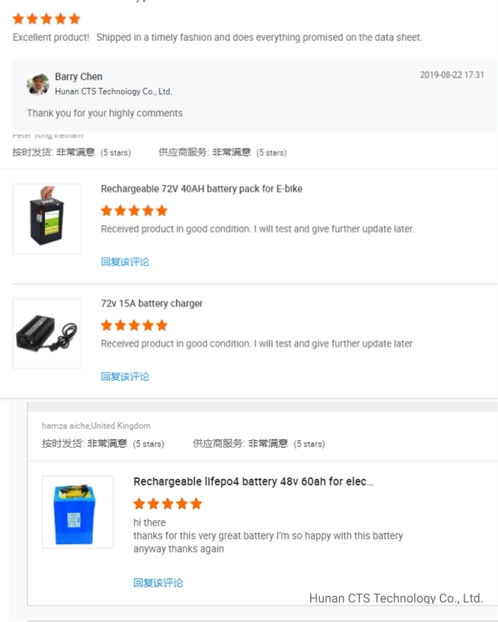 LiFePO4 Battery 72V 20ah 40ah 50ah 60ah 80ah 100ah Lithium Li-ion Battery Pack for Motorcycle EV with Charger