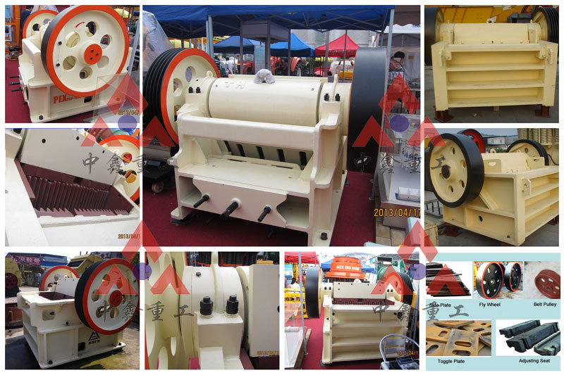 Crushing machine price PEV series European type Jaw Crusher for highway and chemical
