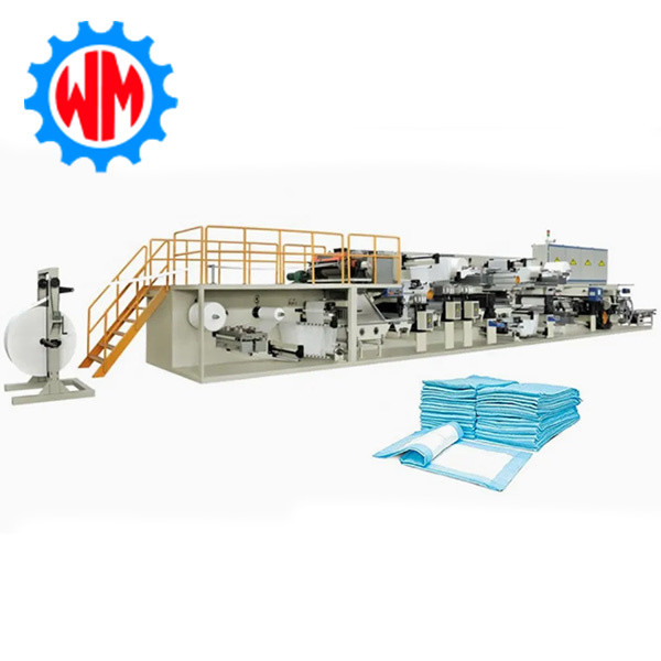Quality Intelligent Control Professional Design Underpad Manufacturing Machine 350meters/Min for sale