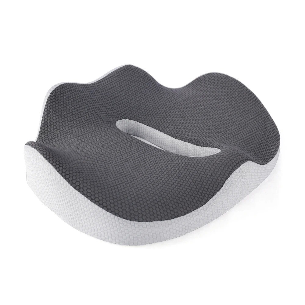 Quality Memory Foam Filling Coccyx Seat Cushion for Improved Blood Circulation and for sale