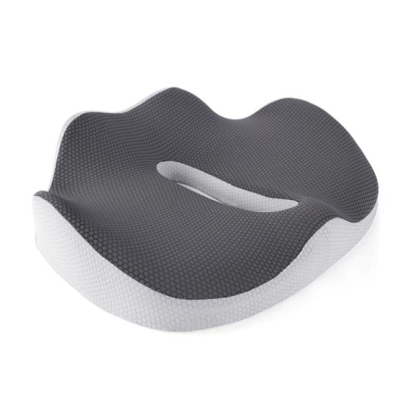 Quality Memory Foam Filling Coccyx Seat Cushion for Improved Blood Circulation and Comfort for sale
