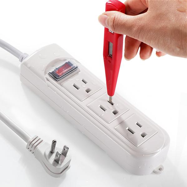 Quality Universal White Extension Cord Socket For Home Appliance for sale