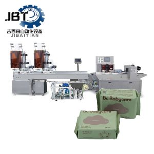 Quality High Speed Wet Wipes Packaging Machine With PLC Control System for sale