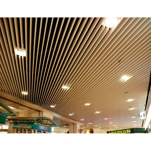 Quality Upholstery Covering Acoustic Ceiling Baffles 100% Polyester Fiber for sale